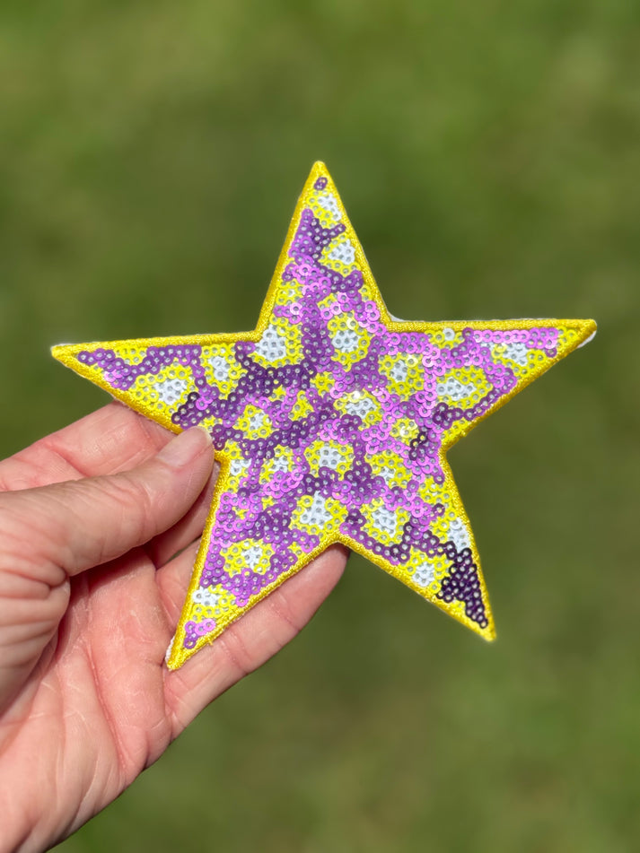 5” Game Day Leopard Star (OSC Original) – Ohhseauxcute